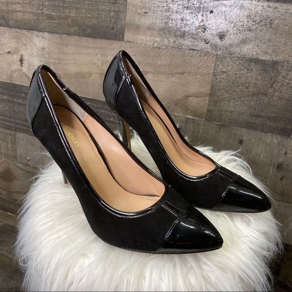 Sole Society | Shoes | Sole Society Danika Black Almond Toe Pumps | Poshmark